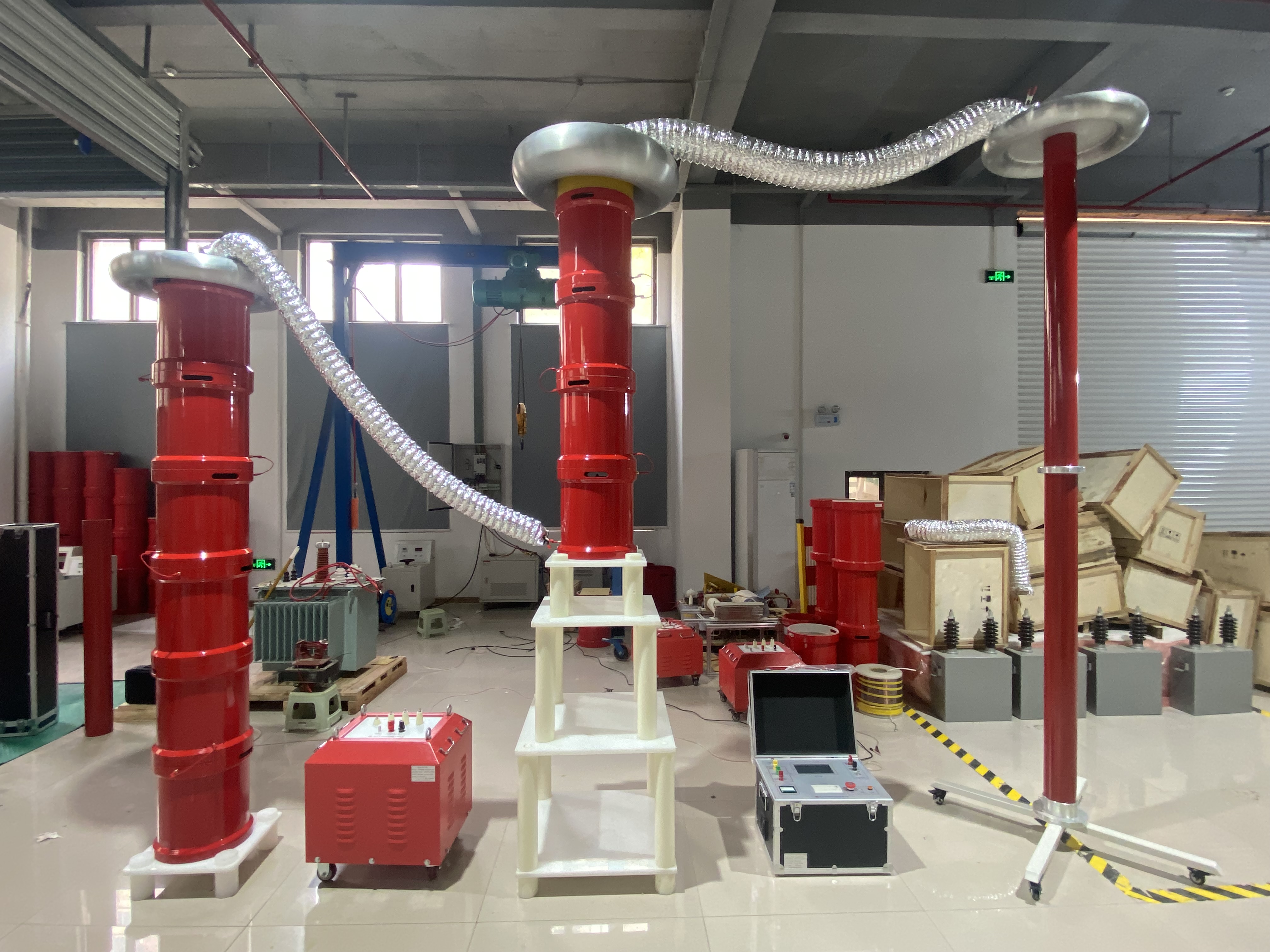 650kV Variable Frequency AC Withstand Voltage Tester High Voltage Test ...