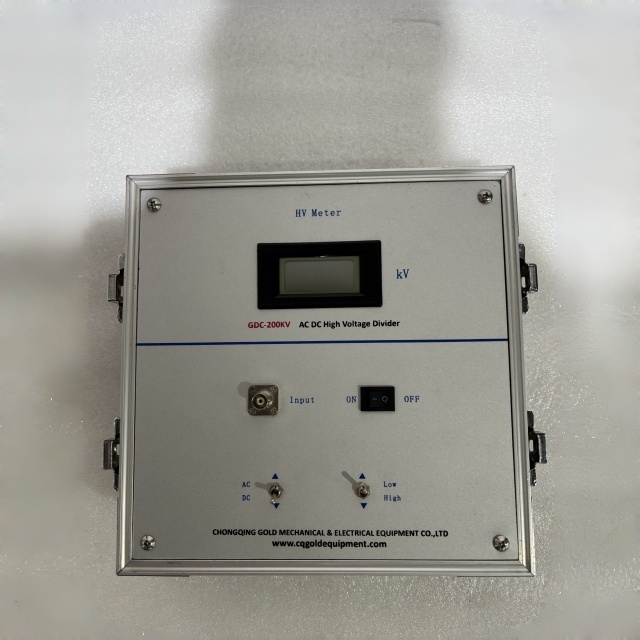 High Anti-interference Aluminum DC/AC High Voltage Divider HV Meter HV ...