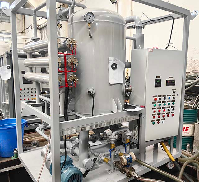 6000L/H HVDC Converter Transformer Double Stages High Vacuum ...