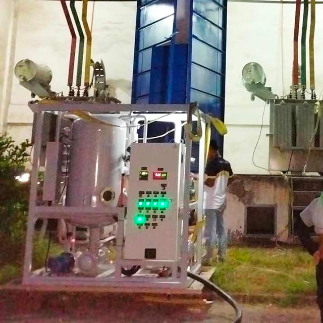 6000L/H HVDC Converter Transformer Double Stages High Vacuum ...