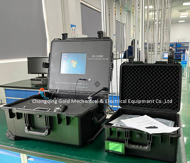 GD-3100E Portable Transformer Oil DGA Analyzer for onsite Transformer ...
