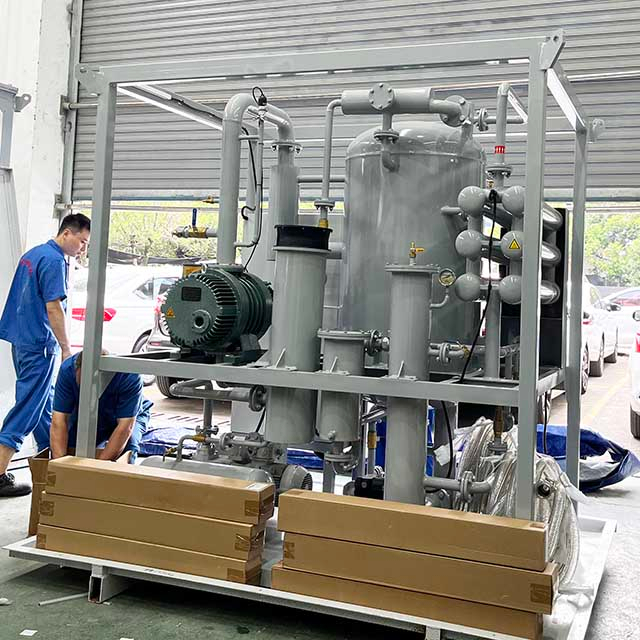 6000L/H HVDC Converter Transformer Double Stages High Vacuum ...