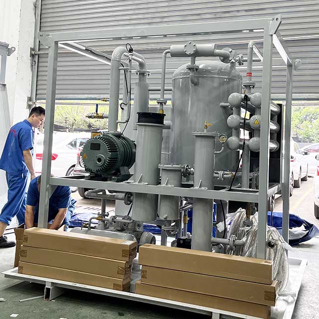6000L/H HVDC Converter Transformer Double Stages High Vacuum ...