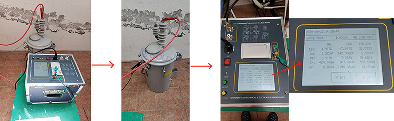 GDGS Automatic Transformer IPF Insulation Power Factor Tester ...